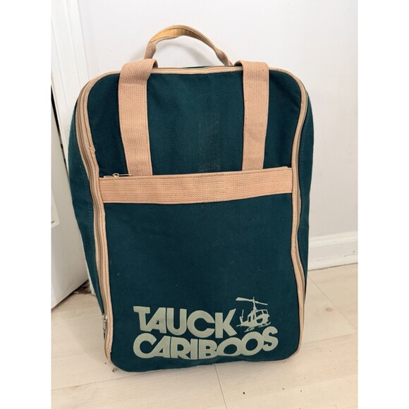 Bags | Vintage Tauck Cariboo Carry Bag Travel Sturdy Backpack ...